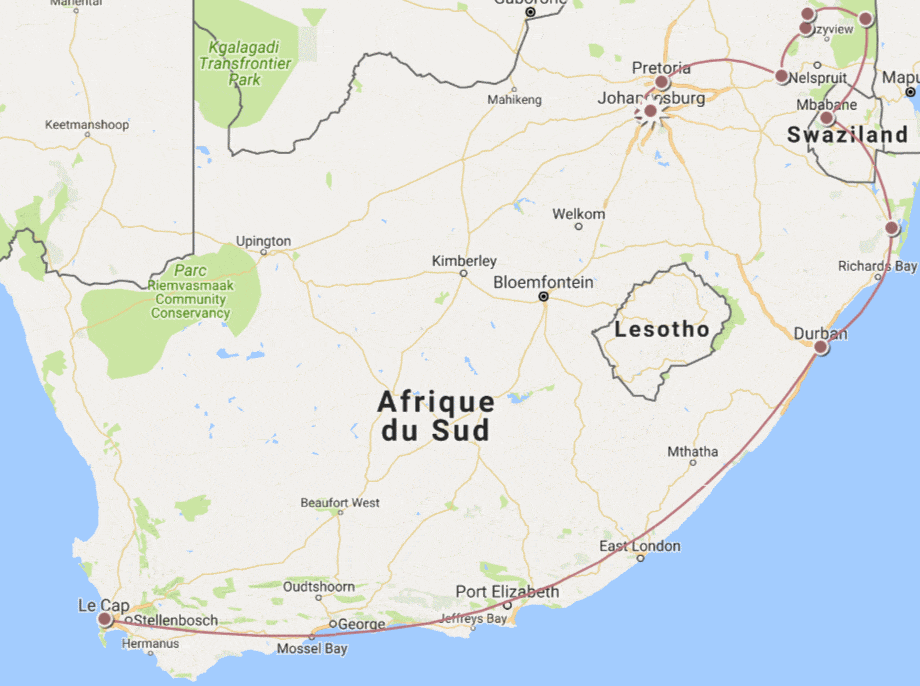 Circuit Les Incontournables de l'Afrique du Sud (Afrique Du Sud)