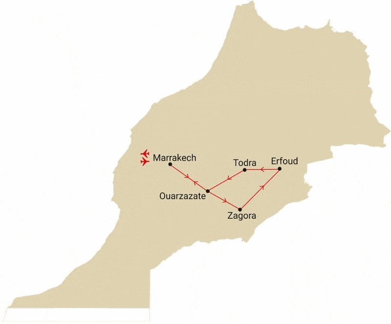 Circuit Grand Sud Maroc (Maroc)