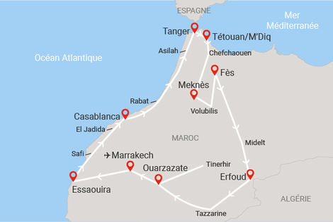 Circuit Grand Tour du Maroc (Maroc)